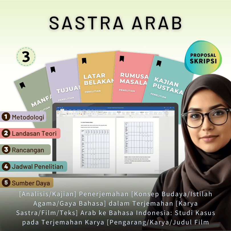 Proposal Skripsi Sastra Arab-03-[Analisis/Kajian] Penerjemahan [Konsep ...